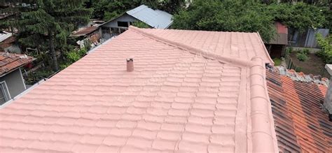 Хидроизолация с течна гума на покрив с метални керемиди гр София Home Decor Outdoor Decor