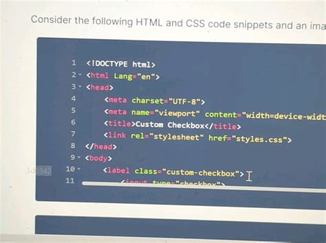 Consider The Following Html And Css Code Studyx