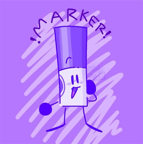 Bfb M Rker♡ Markers Objects Fan Art