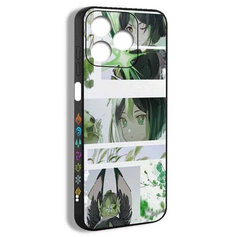 чехол для смартфона Подходит для Tecno Spark 10c Геншин Импакт милый мальчик пушистый Mcm25