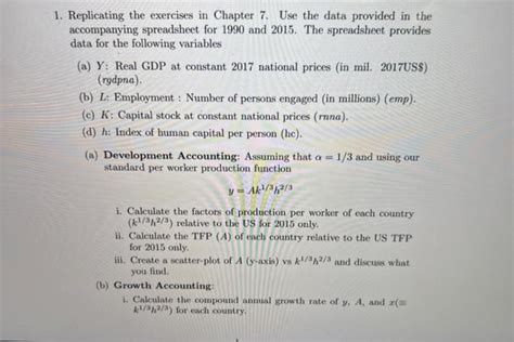 solved 1 replicating the exercises in chapter 7 use the