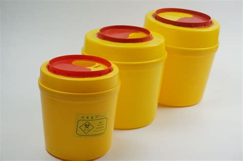 Buy Wholesale China Cheap Disposable Plastic Medical Sharp Safe Container Tool Box Round Shao