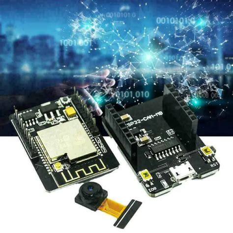 esp32 cam development board with ov2640 module and p7v6 modu z8c1 n8v1