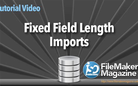 Fixed Field Length Imports FM4U