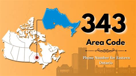 343 Area Code Eastern Ontario Local Phone Numbers