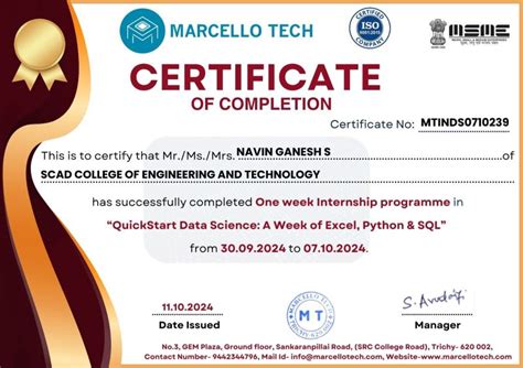 i m excited to share that i recently completed a week long internship focused on quickstart