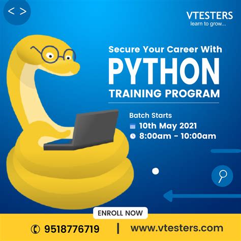 Vtesters Best Online Python Training In Pune Become