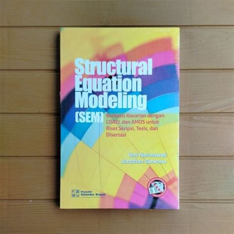 Jual Original Structural Equation Modeling Sem Berbasis Kovarian Dengan Lisrel Dan Amos