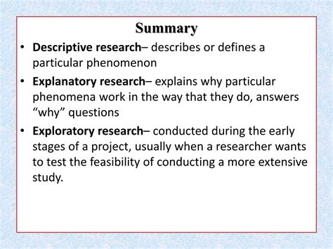 Explanatory Descriptive And Exploratory Researchpptx