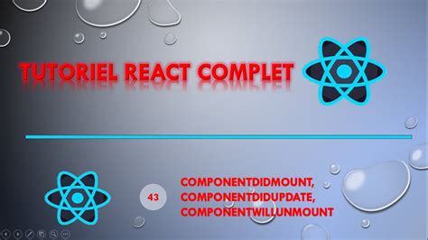 Componentdidmount Componentdidupdate Componentwillunmount Youtube