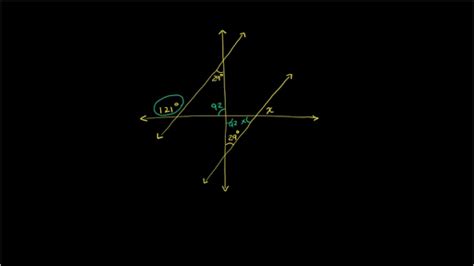 Geometry Intersecting Lines Form Angles