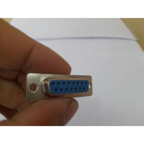 Db9 Db15 Db25 Male Female Cover Db ครบชุด ชุดประกอบ Connector Db และฝาครอบ ราคาต่อ 1 ชิ้น