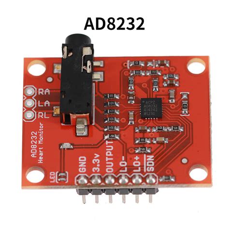 Ad8232 Module Pulse Heart Ecg Bioelectric Signal Measurement Sensor Acquisition Development