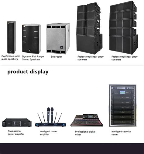 Passive Line Array Speaker 6 Inch Indoor Audio Equipment