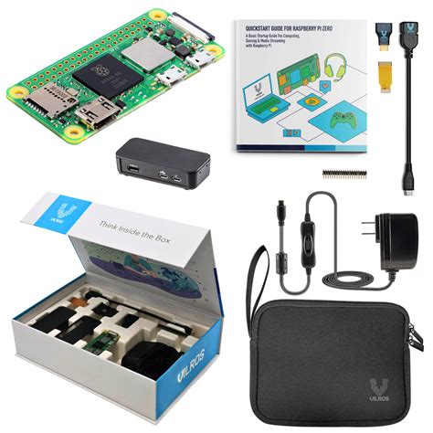 Vilros Raspberry Pi Zero Premium Basic Starter Kit With Aluminum Alloy