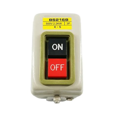 ELECTRIC MOTOR PUSH BUTTON SWITCH BS B A BS B A V