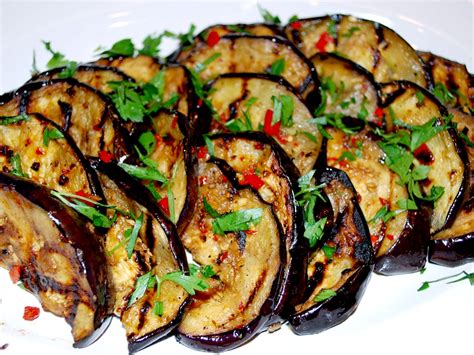 Marinated Grilled Eggplant