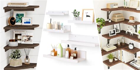 Corner Floating Bookshelf