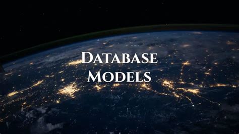 What Is A Database Model Definition And Examples Comp Sci Central