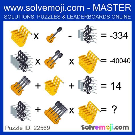 Fun Emoji Math Puzzles And Logic Games Challenge Your Brain Emoji Math Maths Puzzles Math