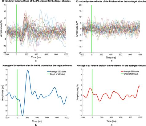 The 50 P300 And 50 Non P300 Eeg Segments Of P8 Electrode Randomly Download Scientific Diagram