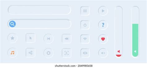 Flat Ui Ux Elements Collection Vector Stock Vector Royalty Free 2450621103 Shutterstock