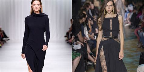 موديلات فساتين اسود اللون من مجموعات ربيع 2018 لتتألّقي به جمالك