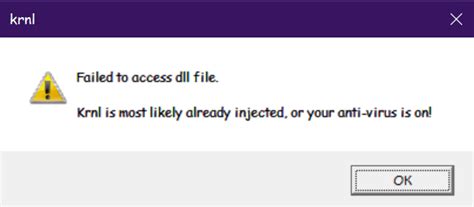My Krnl Doesnt Inject Rkrnl