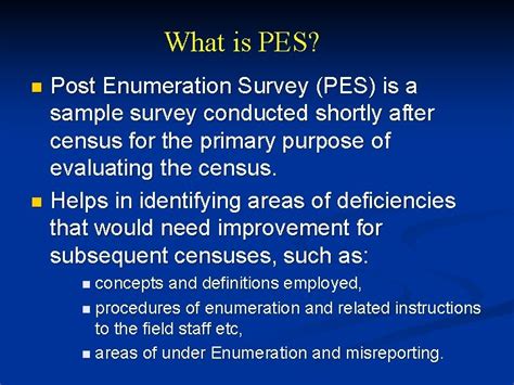 Post Enumeration Survey Experiences From India What Is