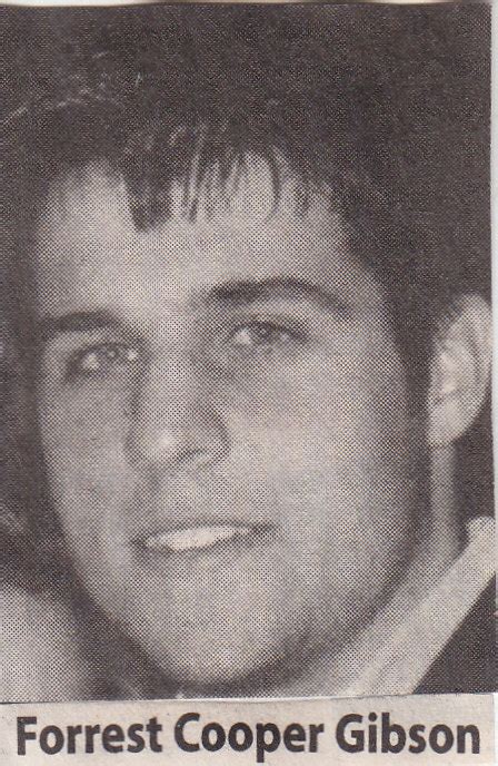 Forrest Cooper Gibson 1985 2010 Find A Grave Memorial