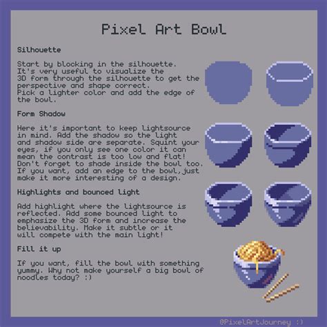 Bowl Tutorial R Pixelarttutorials