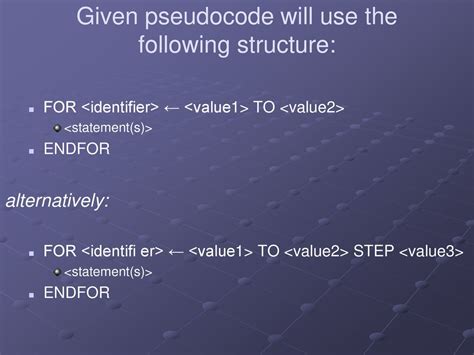 3 1 Iteration Loops For … To … Next 18 01 Ppt Download