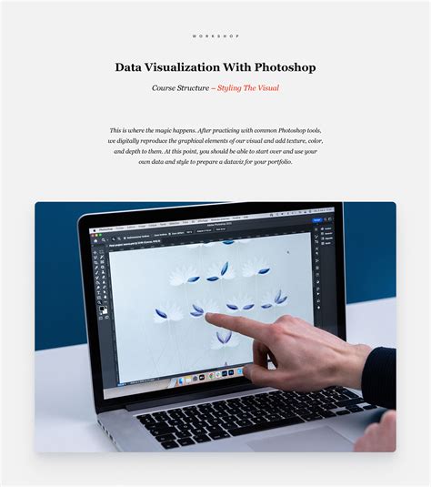 Data Visualization With Photoshop Behance
