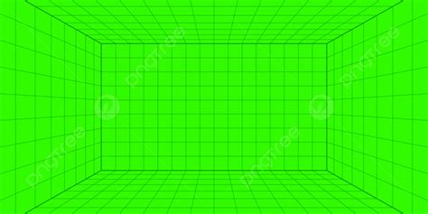 3d Wireframe Grid Room Background Dimension Frame Led Background