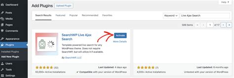 How To Add Live Search To Wordpress For Free