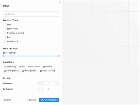 Advanced Filter Component Sidepanel Filters By Labelx On Dribbble