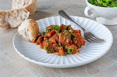Braised Beef Stew Stock Image Image Of French Prepared 321700905