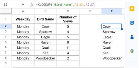 Nested XLOOKUP In Google Sheets