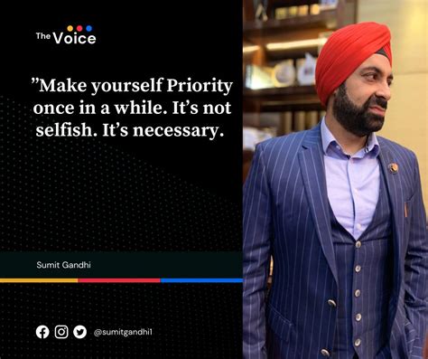 Sumit Gandhi On Linkedin Knowmebetter Motivation The Voice