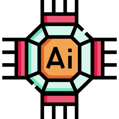 Processor Detailed Straight Lineal Color Icon