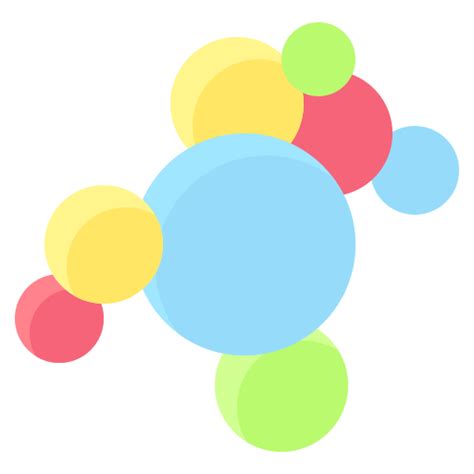 Particles Generic Color Fill Icon