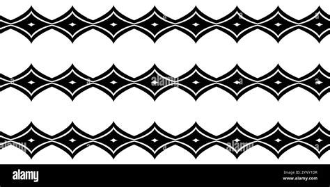 Abstract Modern Minimal Black And White Monochrome Geometry Retro