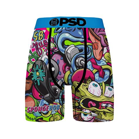 Spongebob Squarepants Splat Psd Boxer Briefs Fruugo Uk