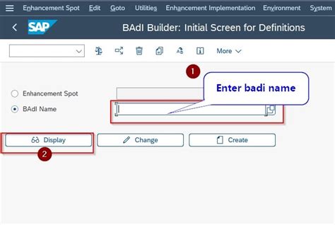 How To Find Badi For Standard Transaction Code