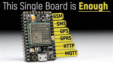 Make Projects Via Micropython Using Just A9g Board Gsm Gprs Gps