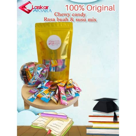 Jual Permen Kenyal Rasa Buah Dan Susu Campur Chewy Candy Shopee Indonesia