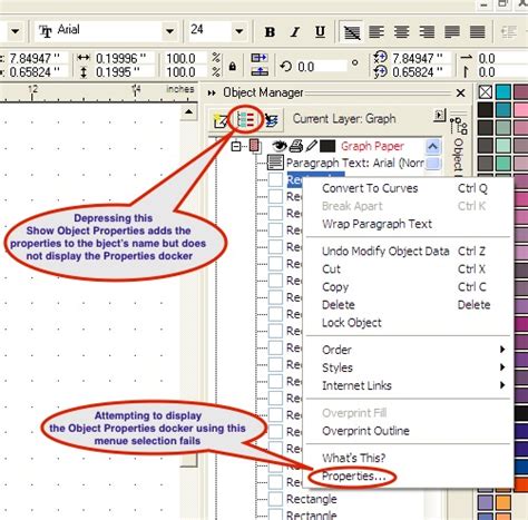 Objects Not Showing Up In Object Manager CorelDRAW X6 CorelDRAW