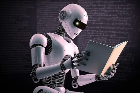 Premium Ai Image Ai Generated Illustrution Humanoid Robot With