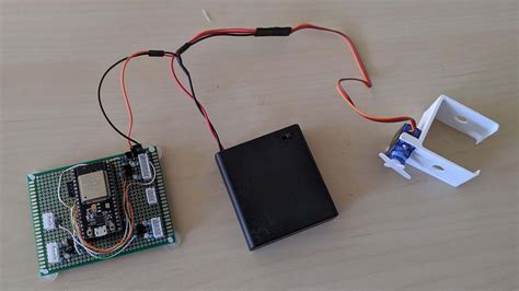 Z Axis Servo And Battery Box New Screwdriver