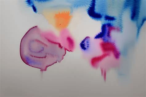 Abstract Watercolor Blobs · Creative Fabrica